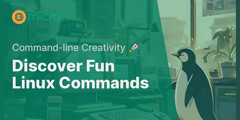 What are some amusing Linux commands? What are some amusing Linux commands?